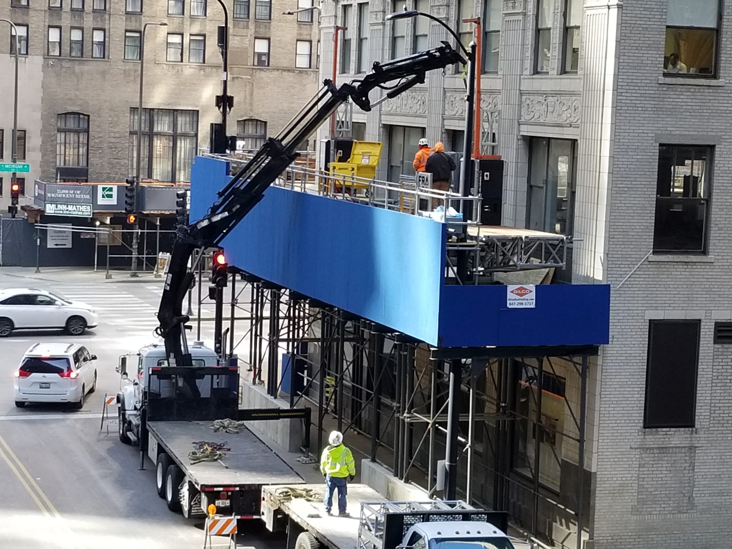 Sidewalk, Street and Alley Canopy | Gilco Scaffolding Co