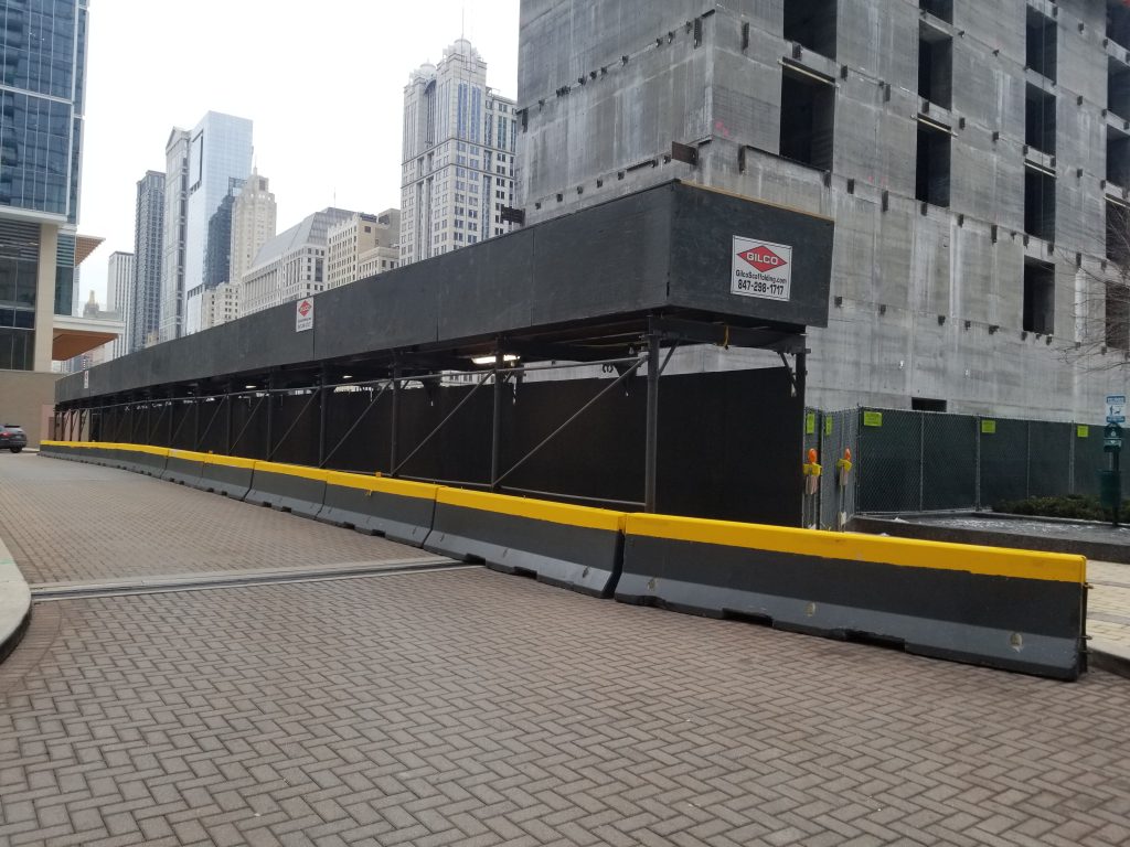 Sidewalk Canopy | Gilco Scaffolding Co