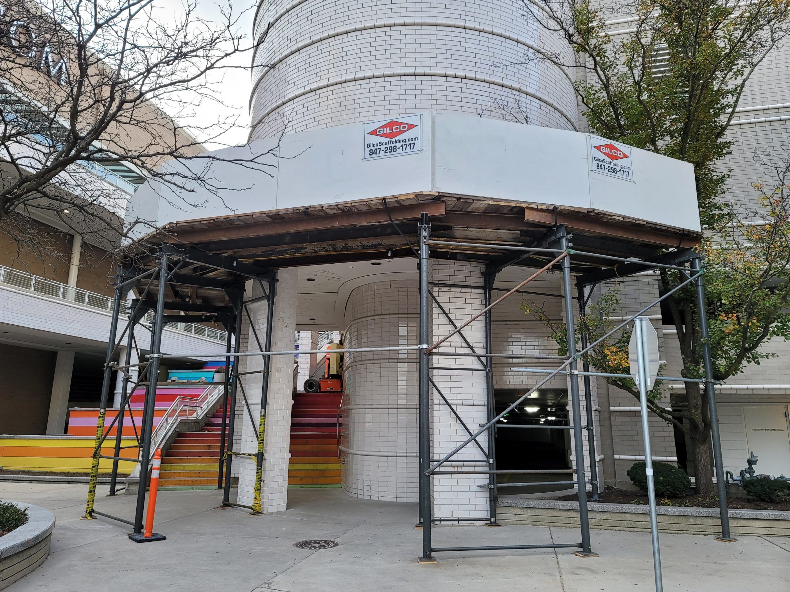 Sidewalk, Street and Alley Canopy | Gilco Scaffolding Co